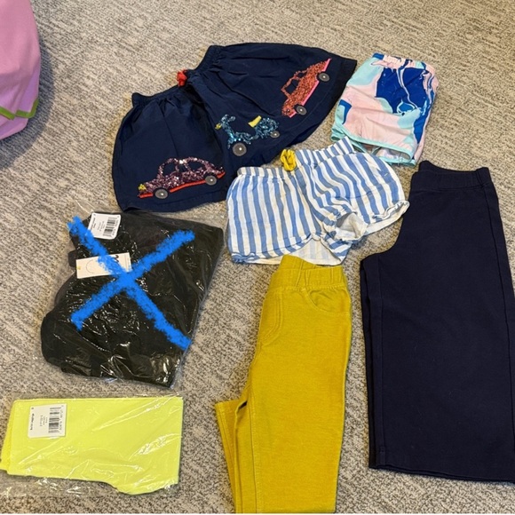 Boden | Other | Boden Kids Clothing Set Navy Yellow Blue Pink | Poshmark